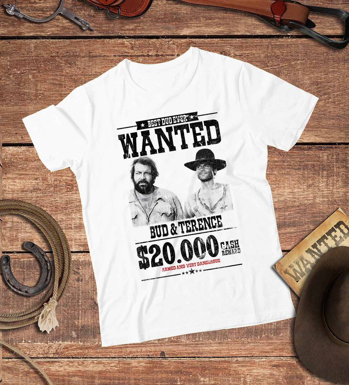 Children - Wanted $20.000 (white) – Terence Hill Official Store